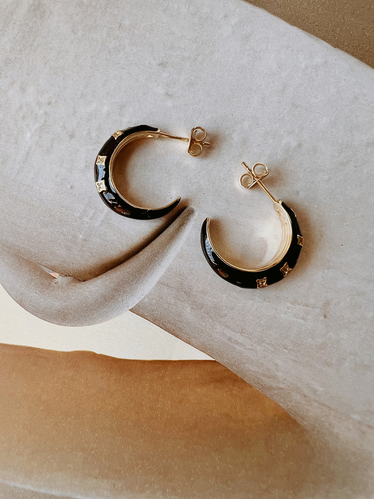 MIDNIGHT HOOPS – Mason Noelle Designs